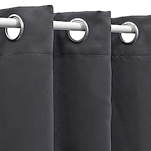 Furinno Collins Curtain 52x84 inches Dark Grey