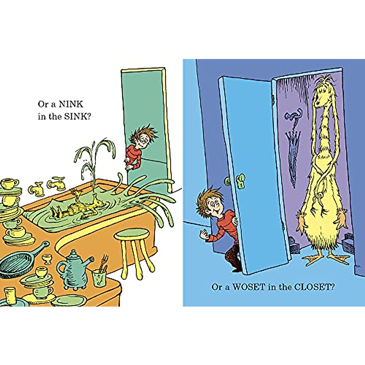 There's a Wocket in my Pocket: Dr. Seuss's Book of Ridiculous Rhymes (Big Bright & Early Board Book)