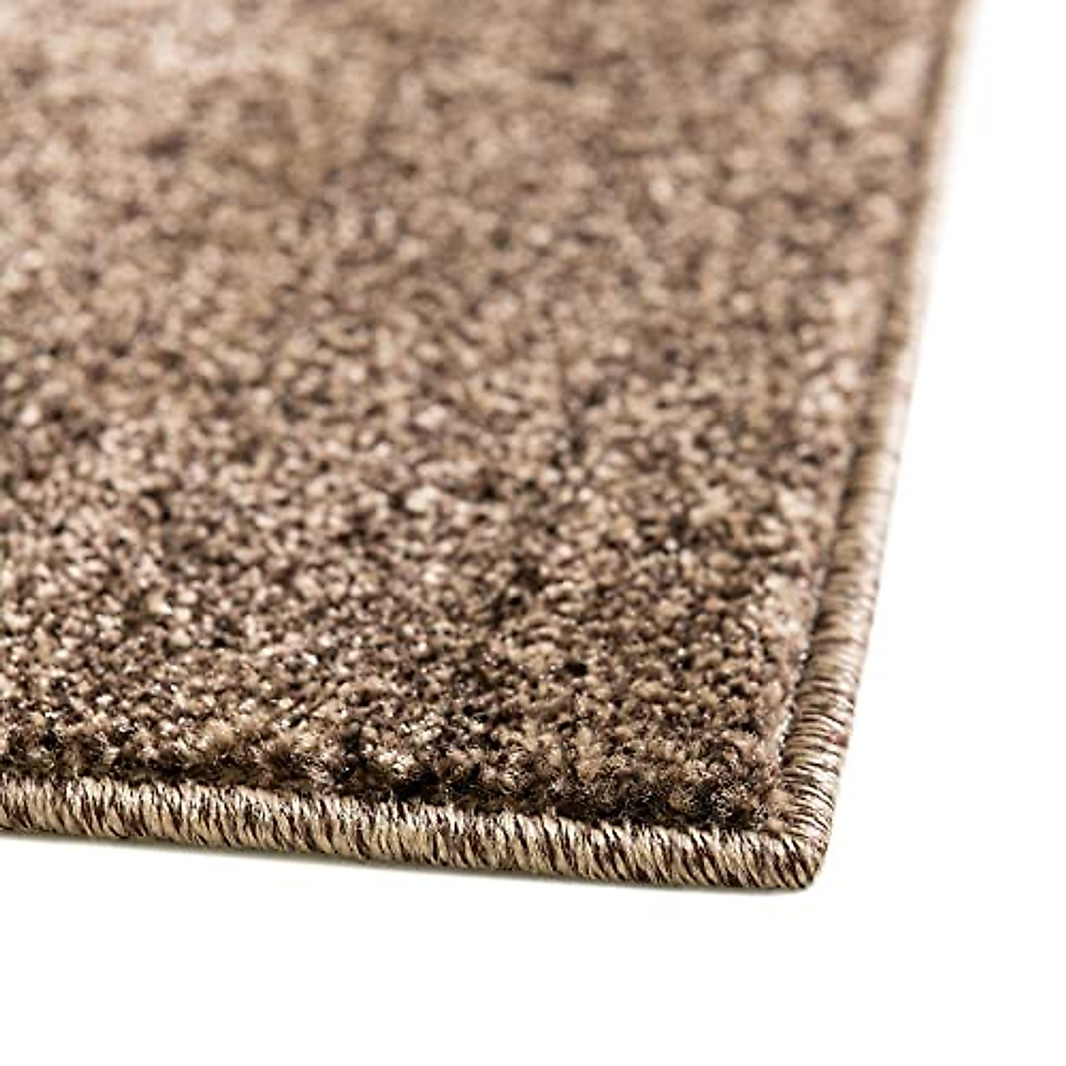 Unique Loom Del Mar Collection Area Rug - Sarah (2' 7" x 10' Runner, Dark Beige/ Brown)