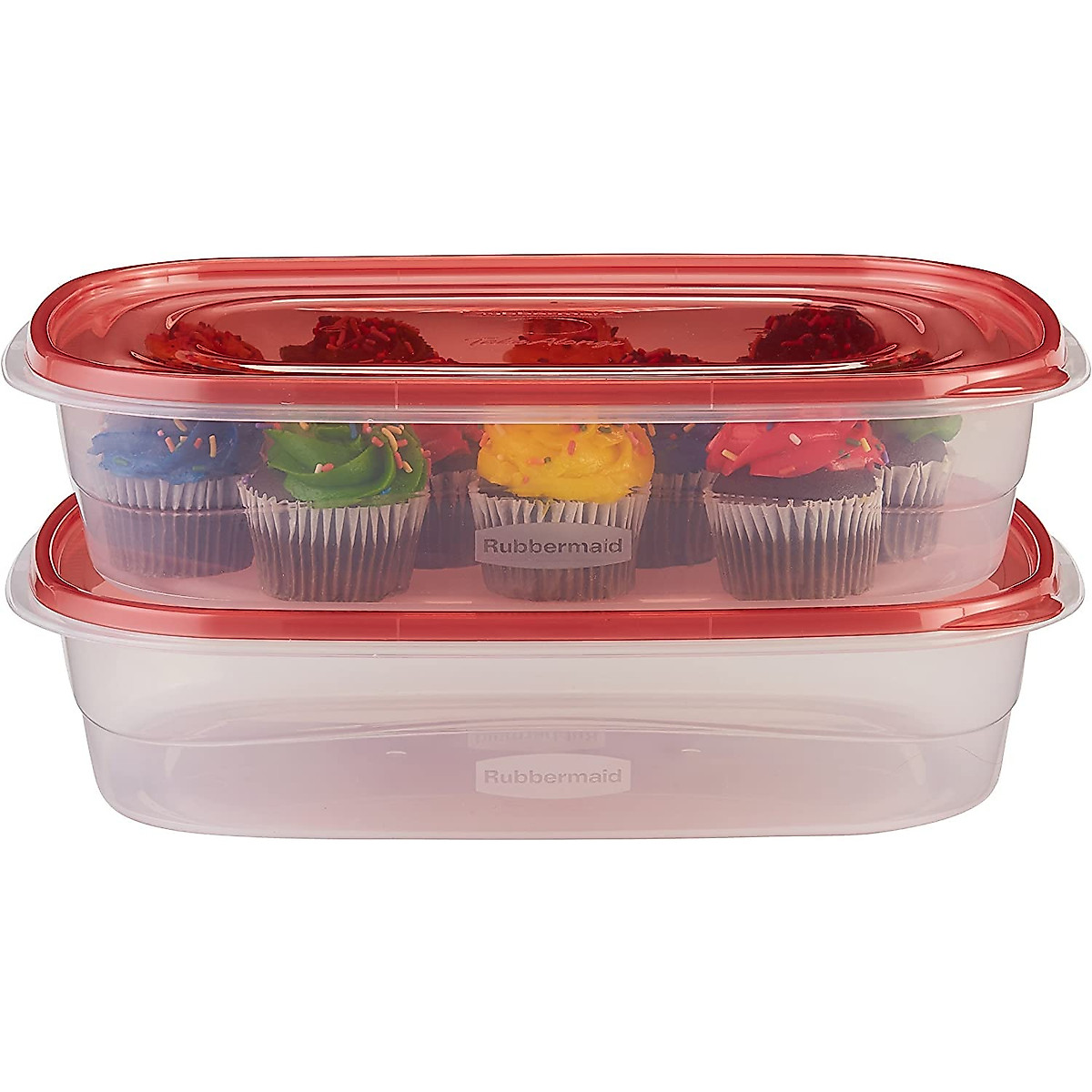 Rubbermaid 1787832 Rectangular Take Alongs Container 2 Piece Set