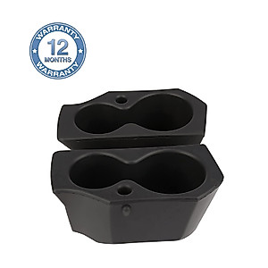 ONER Left and Right Pair of Foam Door Cup Holder,Compatible with 2009-2021 Dodge Ram 1500 2500 3500 4500 5500,Replace #5NN24XXXAA 1LD23XXXAA