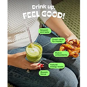 MATCHA DNA Certified Organic Matcha Green Tea Powder (16 oz TIN CAN)