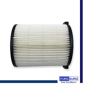 PUREBURG VF4000 Replacement Vac Filter Compatible with Ridgid VF4000 72947 Wet/Dry 5 to 20 Gal Also Compatible with Shop Vac Husky 6-9 Gal WD5500 WD0671 RV2400A RV2600B WD06700 WD09450, 1-Pack