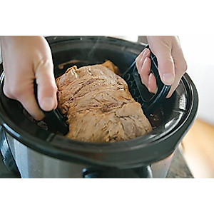 KitchenReady Pulled Pork Shredder Claws & BBQ Meat Forks - Paws for Pulling Brisket from Grill Smoker or Slow Cooker - Shredding Handling & Carving