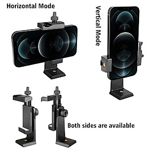 Phone Vlogging Holder,Cell Phone Camera Handle Grip Stabilizer,Ergonomic Phone Video Stabilizer,Handheld Selfie Stick Smartphone Holder with Cold Shoe Mount for Mic/Flash Light,with Wrist Strap