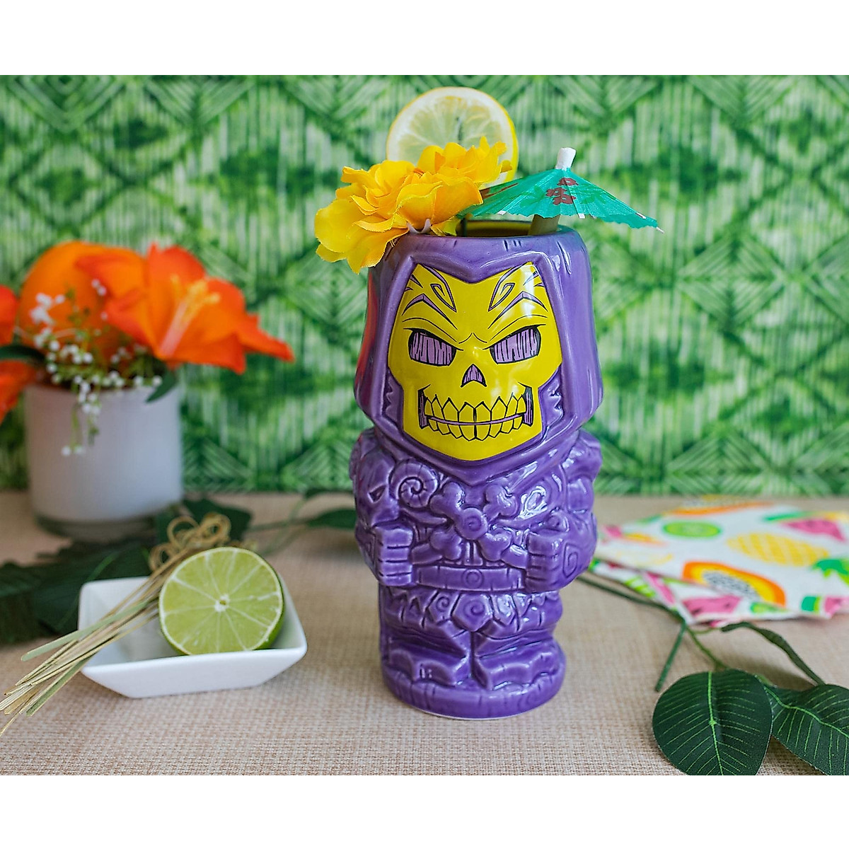 Geeki Tikis Masters of the Universe Skeletor Ceramic Mug | Holds 21 Ounces