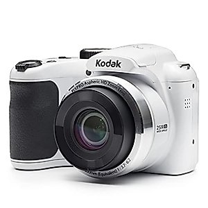 Kodak PIXPRO Astro Zoom AZ252-WH 16MP Digital Camera with 25X Optical Zoom and 3" LCD (White)