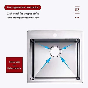 Commercial Stainless Steel Sink with 2 Compartments,Large Double Bowl Sink,Kitchen Sink Industrial Sink,with 2 Faucet,for Garage, Restaurant, Kitchen(47.2 * 23.6 * 31.5in)