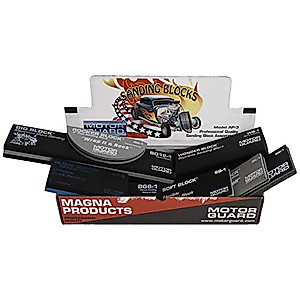 Motor Guard - 8Pc Sanding Block Assortment (AP-3), One Size