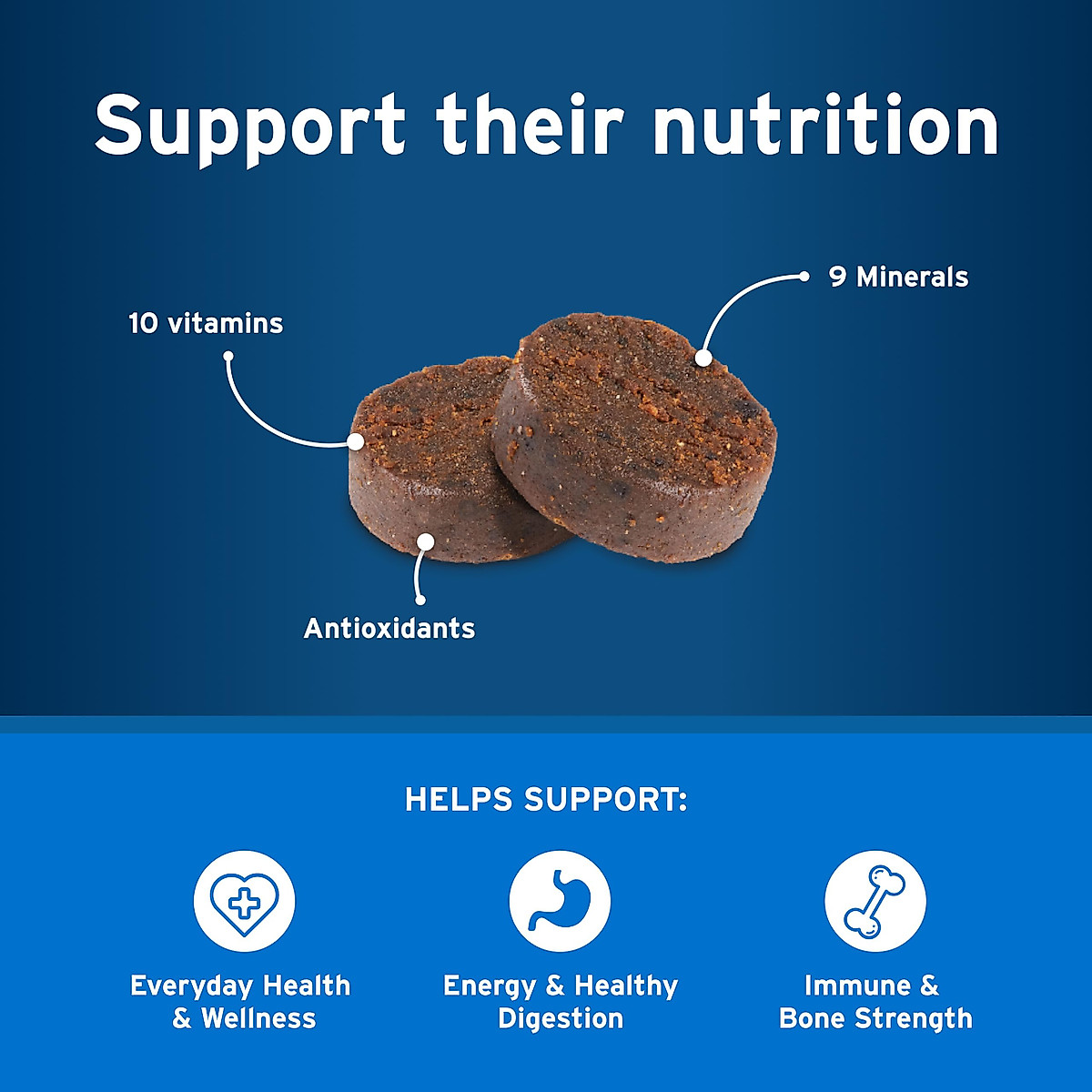 Pet Protect from The Makers of Advantage Vet-Formulated Daily Multivitamin for Dogs | 60 Chews with Vitamins