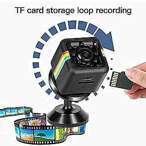 Mini Hidden WiFi Wireless Camera,Tony Spy 1080P Camera Home Security Camera,Night Vision Indoor/Outdoor Small Camera Record Dog Pet Camera for Mobile Phone Applications in Real Time