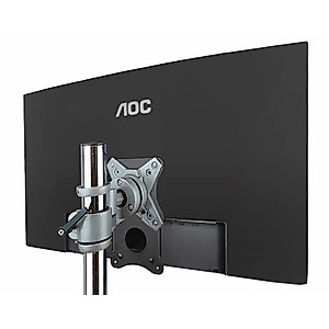 Monitor VESA Adapter Conversion Plate - from 75x75mm to 100x100m | Compatible with AOC C32V1Q Monitor | Laser Cut | 100% Made in North America