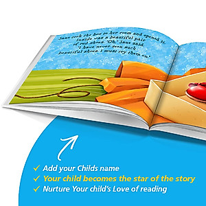 Personalized Story Book by Dinkleboo The Magic Shoes Girls 0 to 8 Years Old - Story About Your Daughter’s Magical Adventure - Soft Cover -Smooth, Glossy Finish (8"x 8")