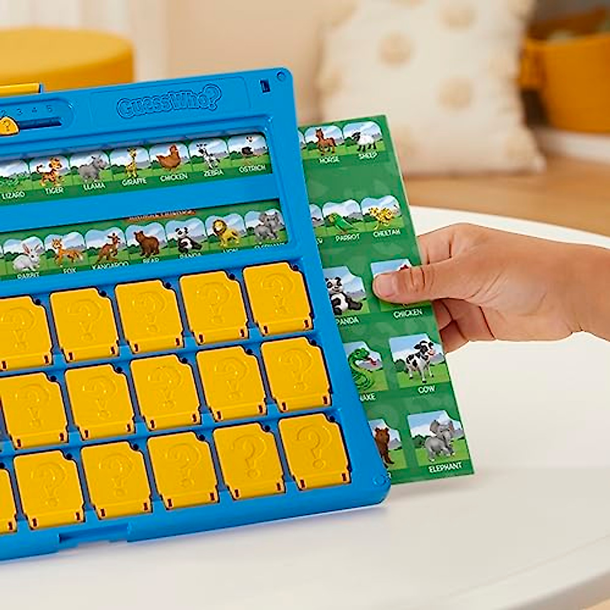 Hasbro Gaming Guess Who? Animal Friends Game, includes 2 Double-Sided Animal Sheets, 2-Player Board Games for Kids, Ages 6+ (Amazon Exclusive)