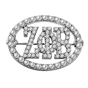 AKTAP Inspired Pin Finer Woman Sorority Paraphernalia Z P B Greek Sorority Jewelry Gift Brooch