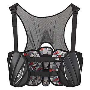 STX Lacrosse Stallion 200 Rib Pad - Large , Black