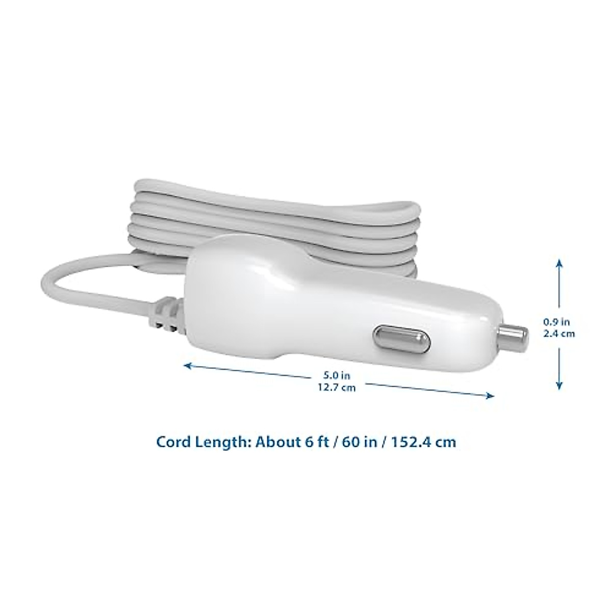 Dr. Brown's Auto Adapter for Electric Breast Pump , off-white , 6 foot long
