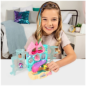 Hatchimals CollEGGtibles, Coral Castle Fold Open Playset with Exclusive Mermal Character (Amazon Exclusive Set), Girl Toys, Girls Gifts for Ages 5 and up