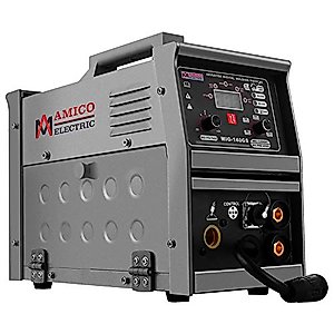 MIG-140GS, 140-Amp MIG/MAG/Flux-cored/Lift-TIG/Stick Arc DC Inverter Welder, 115/230V Dual Voltage Welding, Compatible Spool Gun: SPG15180