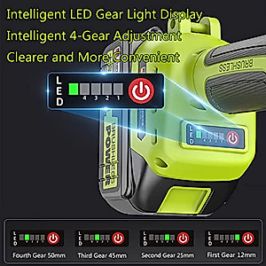 CUPLES 50mm/1.96" Electric Pruning Shears, Cordless Rechargeable Garden Tree Branch Pruner, 2 Lithium Battery, 2 Blades Portable Pruning Shears 7-8 Working Hours