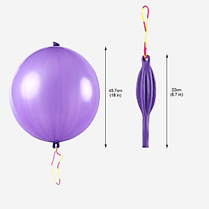 14Pcs Heavy Duty Punch Balloons - Party Favors for Kids, Fun Balloons