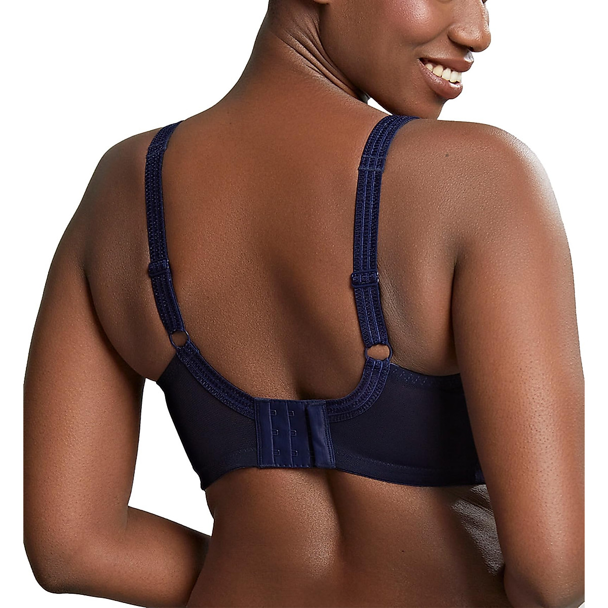 Panache Womens Women's Envy Balconnet Lace (7285) Bra, Navy, 40K US