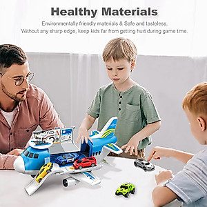 GUDEHOLO Airplane Toy, Airplane Toys for 3 Years Old, Toy Airplane for Boys Age 4-7, Airplane Toys for Toddlers, Toys for 2 3 4 5 Years Old, Aeroplane Toy, Plane Toys for Birthday