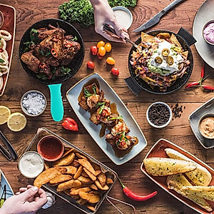 Silicone Hot Handle Holder,6PCS Pan Handle Sleeve Pot Holders Cover Green, Non Slip Rubber Pot Holders for Kitchen Heat Resistant, Handles Grip Covers for Cast Iron Skillets Frying Pans Casserole