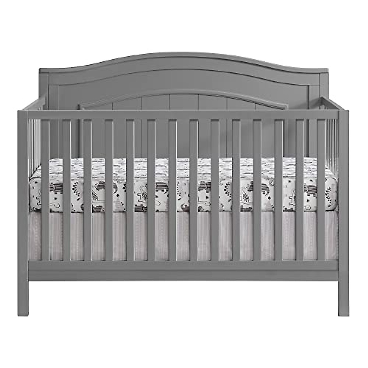 Oxford Baby Nolan 4-in-1 Convertible Crib, Dove Gray, GreenGuard Gold Certified