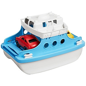 Green Toys Ferry Boat w/Cars - CB2