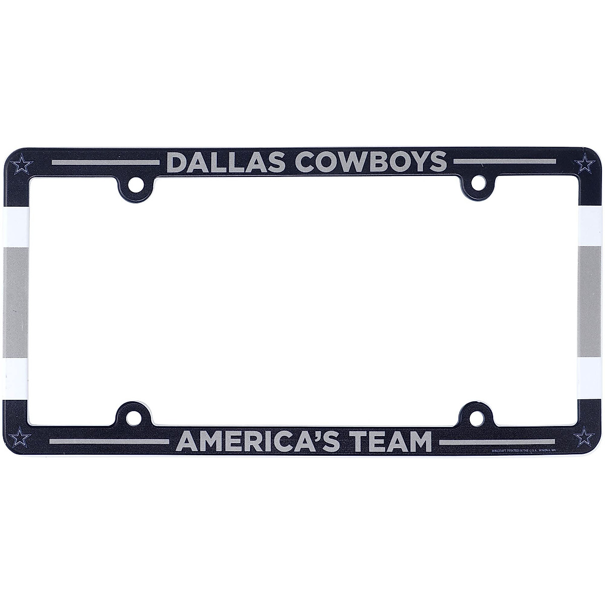 WinCraft Dallas Cowboys Full Color License Plate Frame