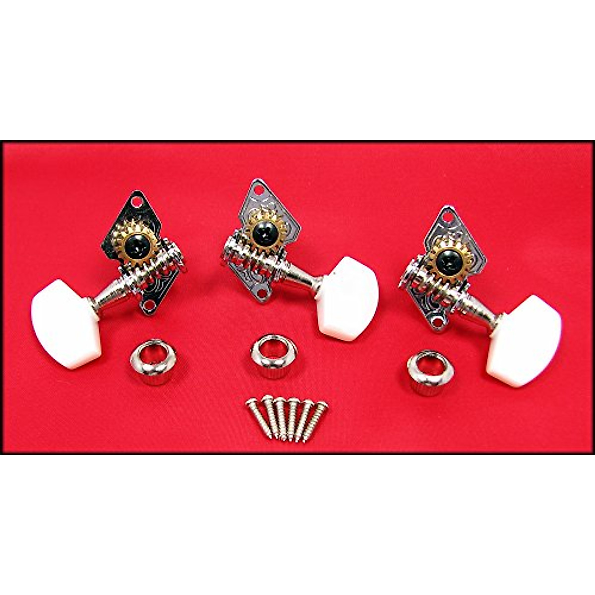 Cigar Box Guitar Parts: Shane Speal Signature 3-String CBG Tuners