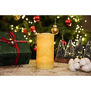 State & Water Miracle Encanto Inspired LED Candle, Real Wax Exterior, 6" Tall, Batteries Included