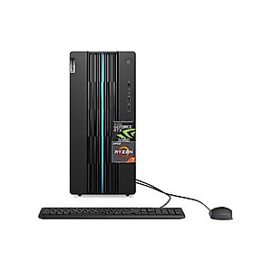 Lenovo IdeaCentre Gaming Desktop 2023 Newest, NVIDIA GeForce RTX 3060 Graphics, AMD Ryzen 7 5700G Processor(Beat i7-12650H), 64GB DDR4 RAM, 2TB SSD, 1TB HDD, Bluetooth, HDMI, Windows 11 Home