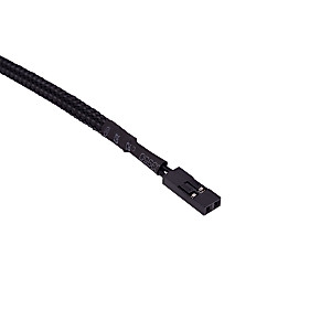 Alphacool 17365 Eiszapfen Temperature Sensor Plug G1/4 - Deep Black Water Cooling Monitoring