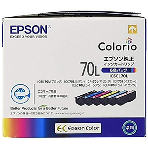 Epson IC6CL70L Genuine Ink Cartridge, Cherry 6 Color Pack, Extra Volume