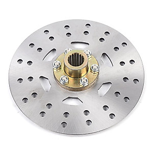 CHUNILLE Complete Rear Axle Kit W/Master Cylinder & Caliper Brake Assembly For Go Kart 50cc ATV Rear (Style 4)