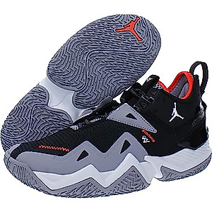 Nike mens Jordan Westbrook One Take Basketball Shoes, Black/White-cement Grey, 8.5