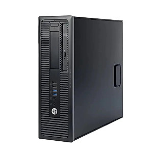 HP Desktop Computer EliteDesk 800 G1 SFF PC,Quad Core i5 Business Desk Top,New 24" LED Monitor,16GB RAM,New 1TB SSD,WiFi,Bluetooth,DVD,Wireless Keyboard Mouse(Renewed)