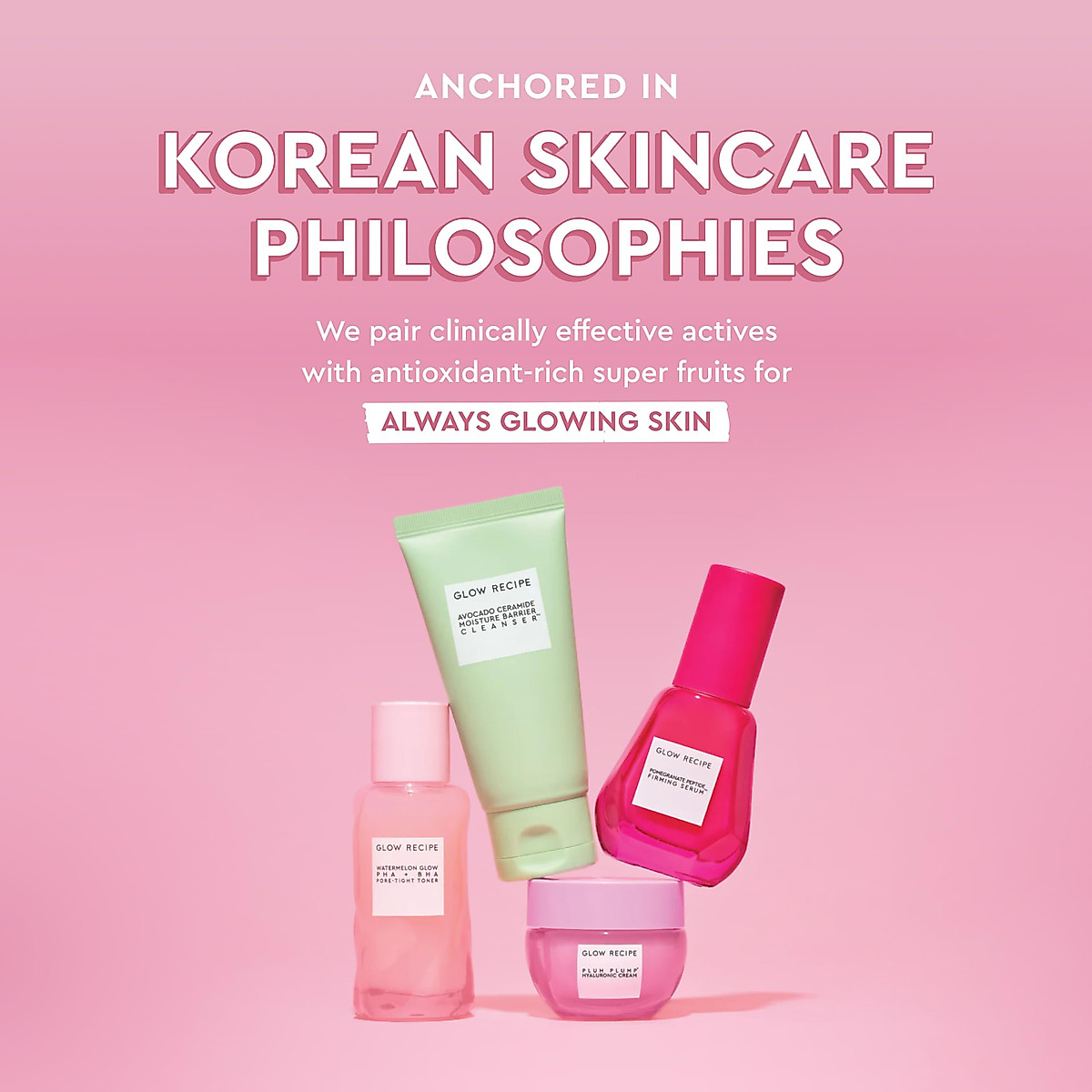 Glow Recipe Plum Plump Hyaluronic Acid Moisturizer Face Cream - Hydrating, Firming & Plumping Face Moisturizer for Dry Skin - Korean Skin Care with Polyglutamic Peptides to Lock-In Moisture (50ml)