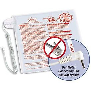 Secure Chair Alarm for Elderly Dementia Patients - 12" x 12" Chair Pressure Sensor Pad, 80-120 dB Patient Monitor - Wheelchair Chair Alarms and Fall Prevention for Seniors