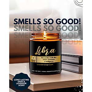 Libra Candle Zodiac, Libra Birthday Gifts for Women & Men, Gifts for A Libra Gifts for Women Zodiac Candles, Astrology Gifts for Women, Zodiac Gifts for Women, Zodiac Sign Gifts for Astrology Lovers