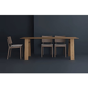 Timber 'Rectangle' Table. All solid Hardwood. Highest quality on Amazon.