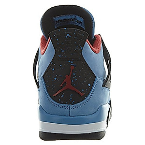 Nike Mens Air Jordan 4 Retro Cactus Jack University Blue/Black Suede Size 11