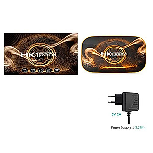 Ebid Dealz Replacement for HK1 R1 Pro Android 11.0 Quad Core 4GB RAM 128GB ROM 4K Smart 5G WiFi Media Streamer TV Box Black