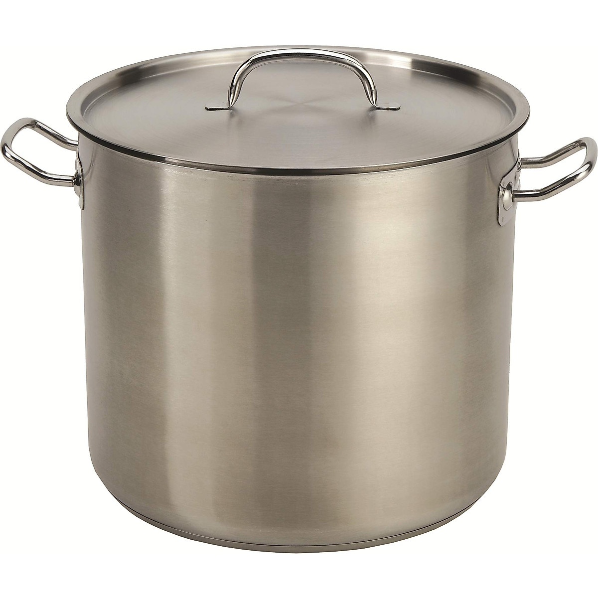 24 Quart Stainless Steel Stock Pot with Lid