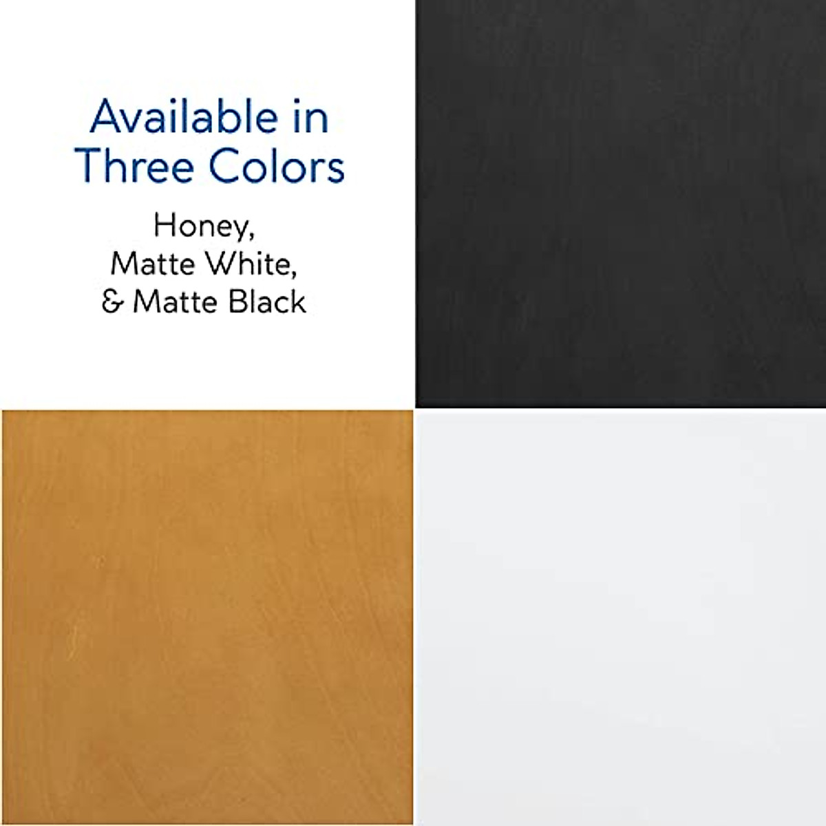 Classic Brands Canton 2 Drawer Top Storage Hutch, Black