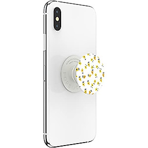 ​​​​PopSockets Phone Grip with Expanding Kickstand, Floral PopGrip - Black Eyed Suzies