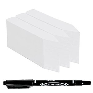 Plant Labels 300Pcs 4 Inch Plastic Plant Name Tags for Seedlings Garden Labels Markers Nursery Plant Tags Seed Labels Plant Label Stakes with Permanet Marking Pen Plant Markers for Outdoor Garden