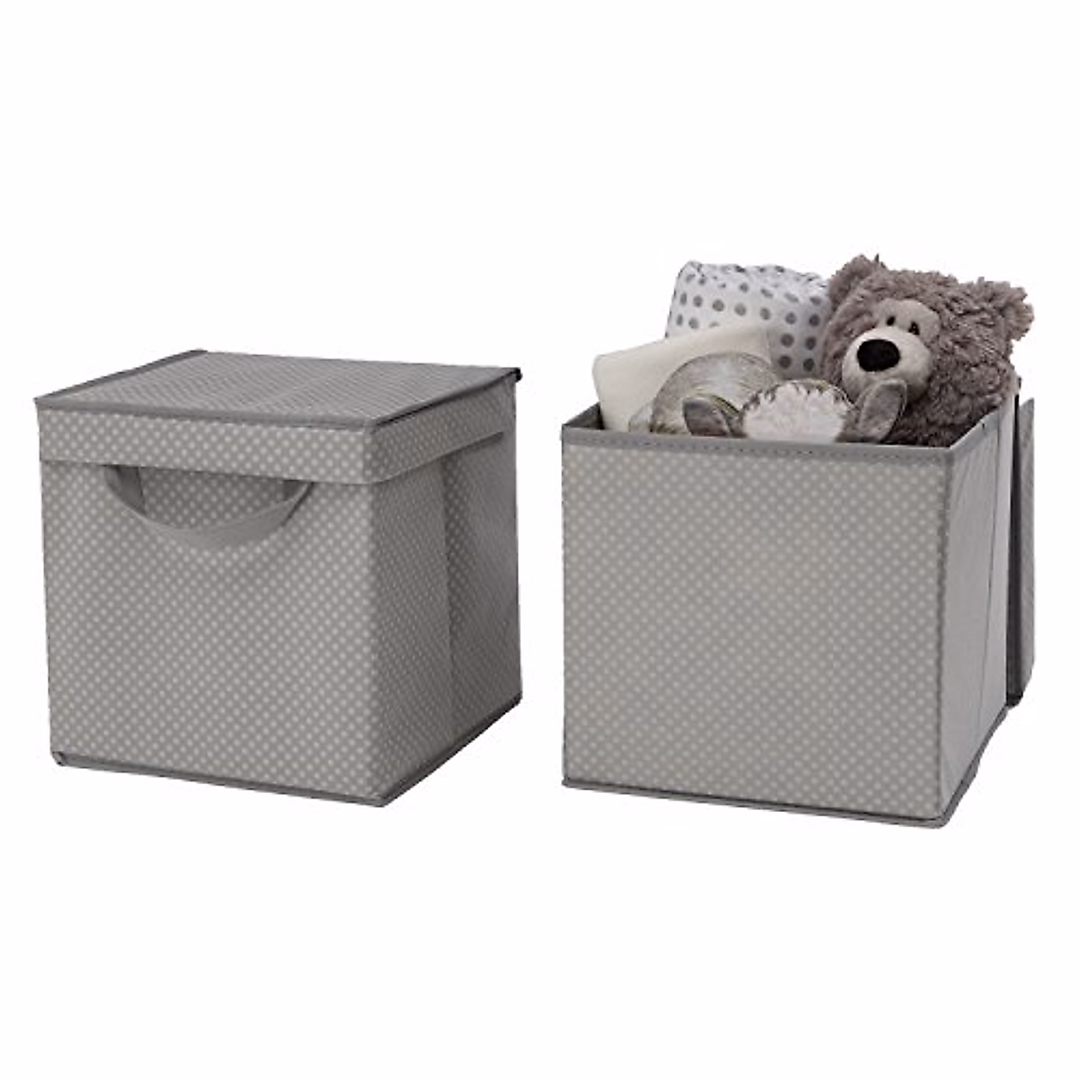 Delta Children 3-Piece Nursery Organization Set for Babies and Kids, Dove Grey